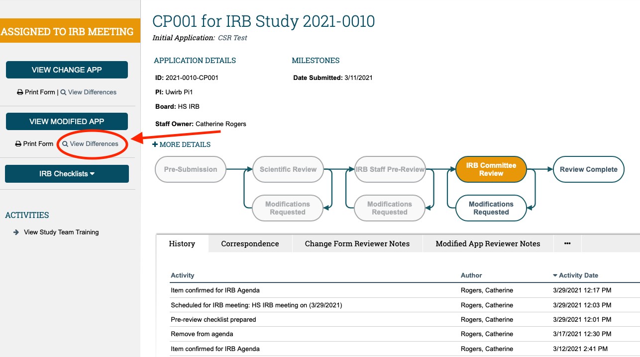 How to Review Changes of Protocol – Human Research Protection Program